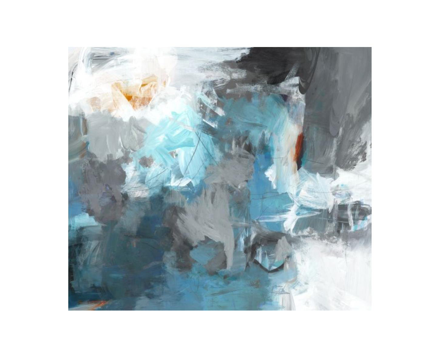 Chelsea Art Studio Cloud Bursting by Fern Cassidy - Painting on Canvas | Wayfair